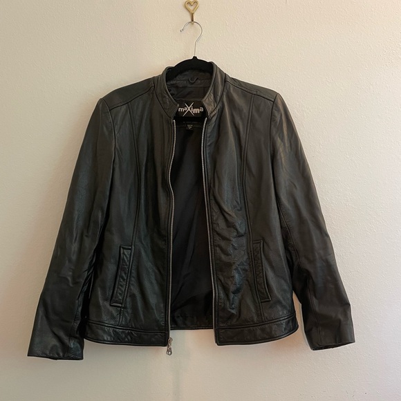 Maxima | Jackets & Coats | Vintage Maxima By Wilsons 0 Leather Jacket ...